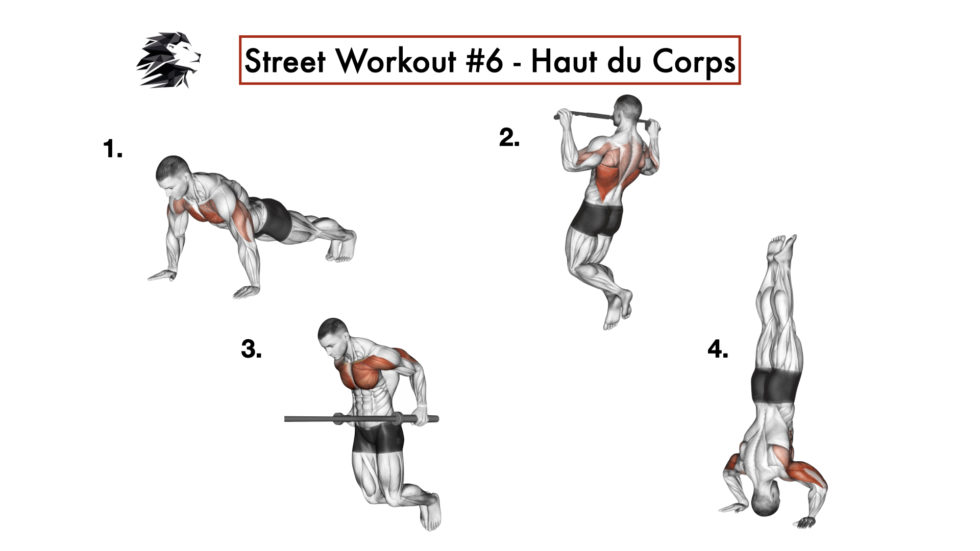 Entraînement Street Workout #6 – Haut du corps - Muscu Street et Crossfit