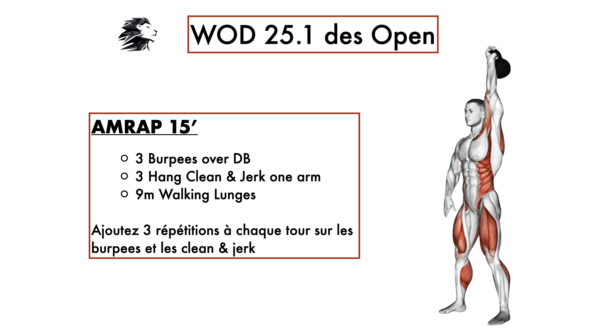 WOD 25.1 - Open CrossFit - Muscu Street et Crossfit