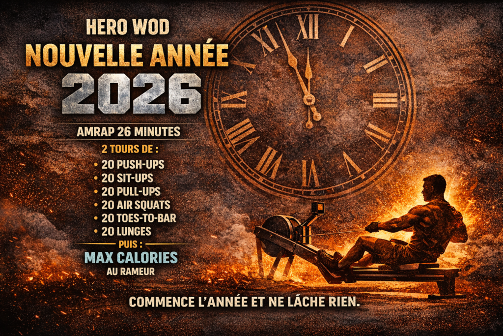 WOD Nouvelle Année 2026 - Muscu Street et Crossfit